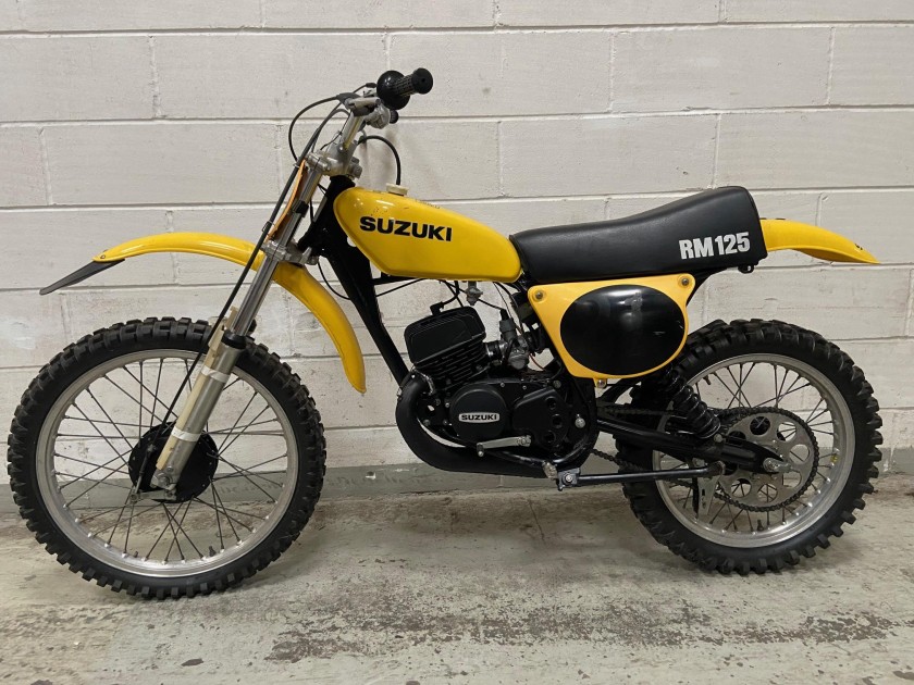 Suzuki RM125 1975 SOLD For Sale | JK Racing Vintage Motorcross