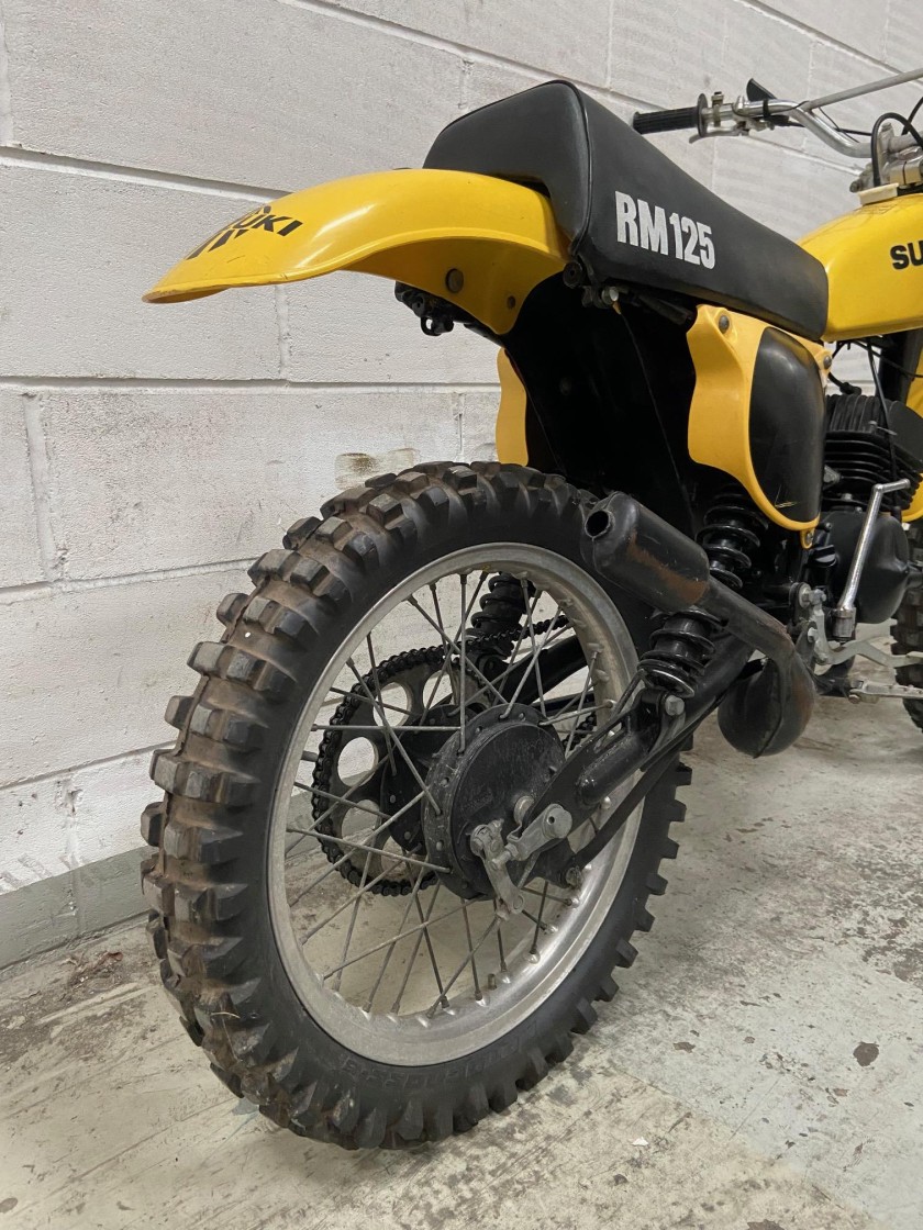 Suzuki RM125 1975 SOLD For Sale | JK Racing Vintage Motorcross