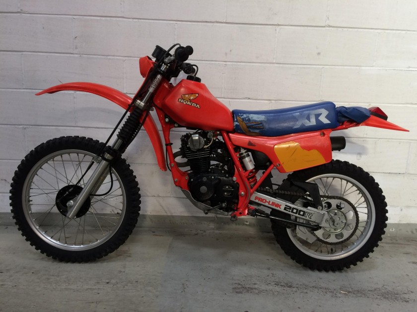 Honda XR200 1983 SOLD...SOLD For Sale | JK Racing Vintage Motorcross