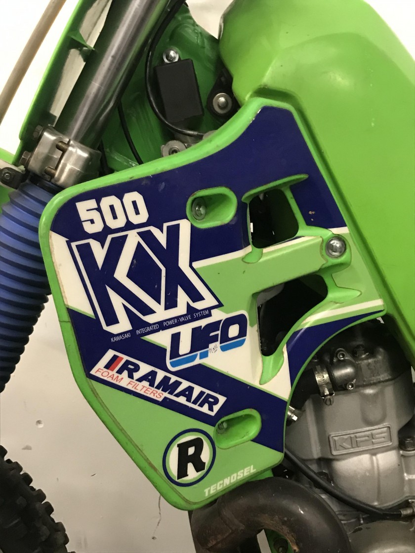 Kawasaki KX500 1988..SOLD..SOLD For Sale | JK Racing Vintage Motorcross